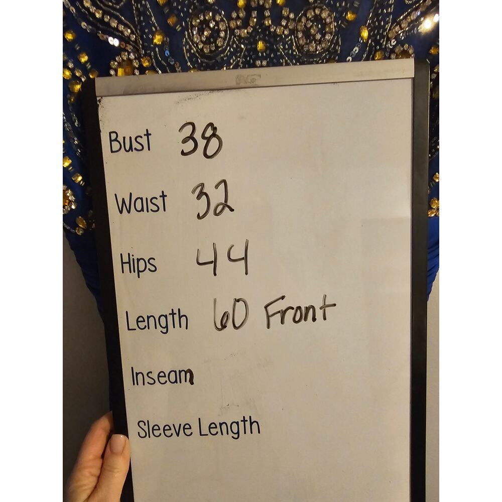 Mac Duggal Sz 12 Blue Even Gown Prom Pageant Maxi Dre… - Gem